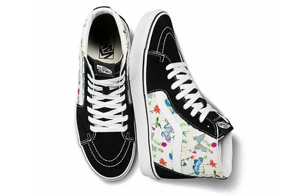 VANS Sk8-hi High-top Sneakers - Black/white