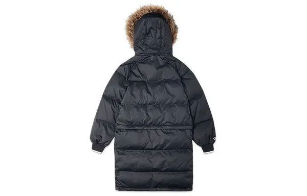 CONVERSE Long Down Jacket - Black