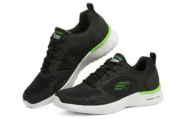 Sketchers Skech-air Dynamight Sneakers - Black/green