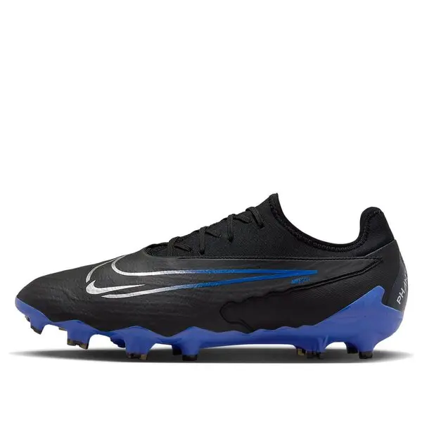 Nike Phantom Gx Pro Fg "shadow Pack" Football Boots - Black/hyper Royal/chrome