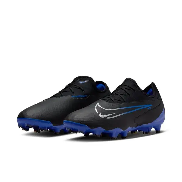 Nike Phantom Gx Pro Fg "shadow Pack" Football Boots - Black/hyper Royal/chrome