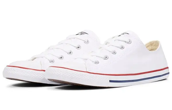 CONVERSE Chuck Taylor All Star Dainty Low Top Sneakers - White