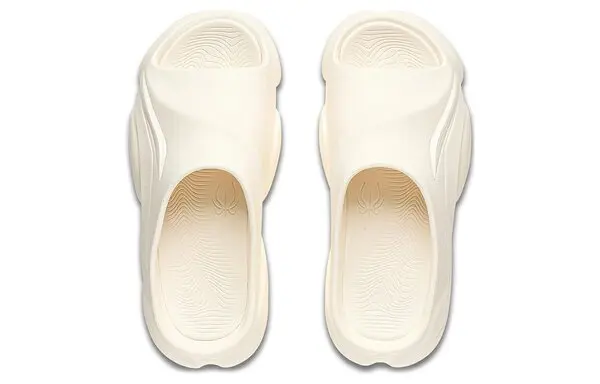 LI-NING 1 Badfive Slides - Beige/white