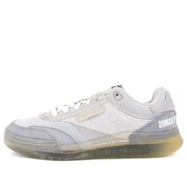 REEBOK Pleasures X Club C Legacy "pure Grey" Sneakers - Gray