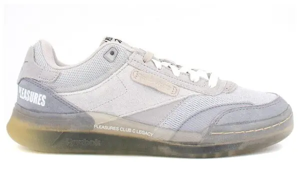 REEBOK Pleasures X Club C Legacy "pure Grey" Sneakers - Gray