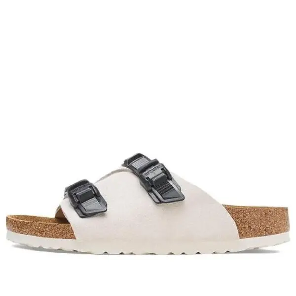 BIRKENSTOCK Zurich Tech Narrow Fit Sandals - White/black/tan