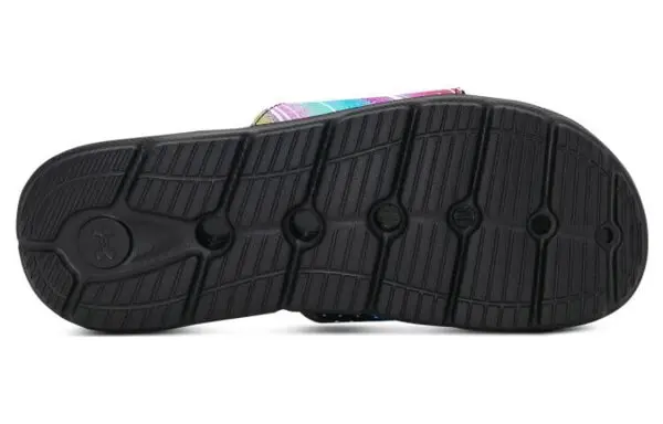 Under Armour Ignite Pro Graphic Strap Slides - Black/lime Surge