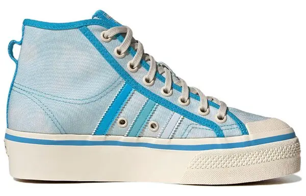 Adidas Nizza Platform Mid Sneakers - Blue