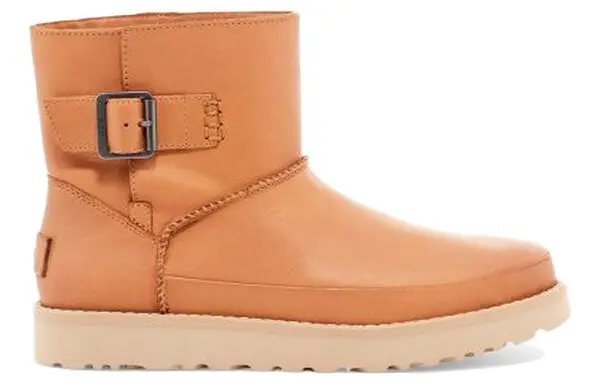 UGG Classic Deconstructed Mini Boots With Buckle Detail