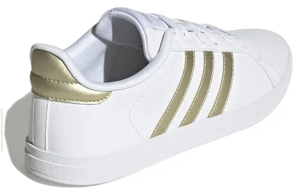 Adidas Neo Courtpoint Sneakers - White/gold