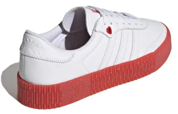 Adidas Sambarose "white Scarlet - White/red