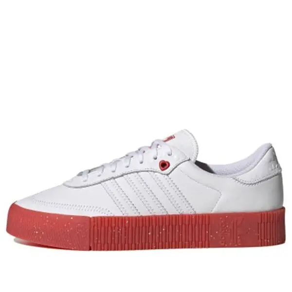 Adidas Sambarose "white Scarlet - White/red