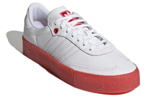 Adidas Sambarose "white Scarlet - White/red