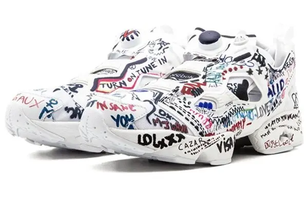 REEBOK Vetements X Instapump Fury "graffiti