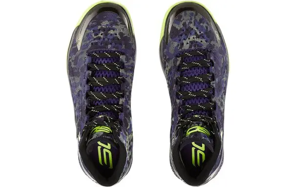 Under Armour Curry 1 "all Star Dark Matter" Basketball Sneakers - Black