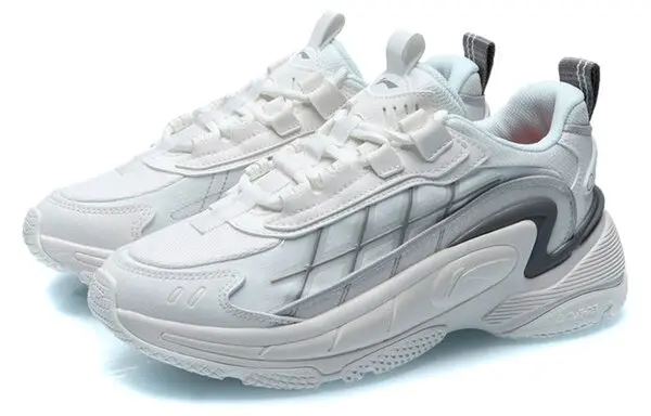 LI-NING Nebula M1 Athletic Sneakers - Grey/white