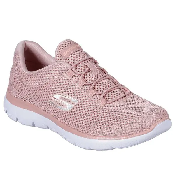 Sketchers Summits Quick Lapse "rose" Sneakers - Pink