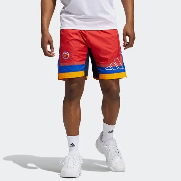 Adidas Basketball Sports Shorts - Red