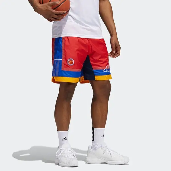 Adidas Basketball Sports Shorts - Red