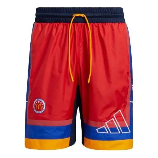 Adidas Basketball Sports Shorts - Red