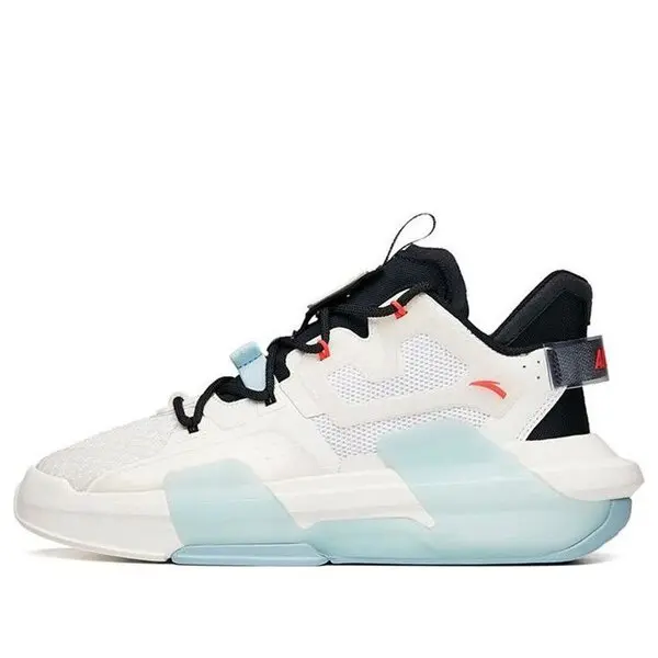 ANTA Badao 3 High-top Sneakers - White/blue/navy