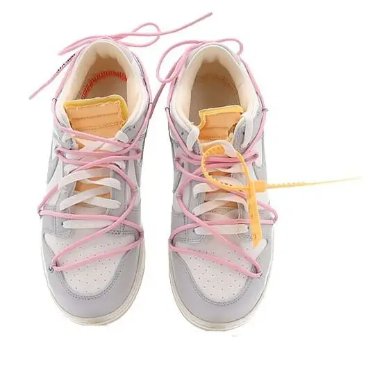 Nike X Off-white Dunk Low "dear Summer" Lot 09/50 - Gray/white