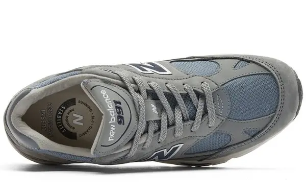 NEW BALANCE 991 Made In England Athletic Sneakers - Grey
