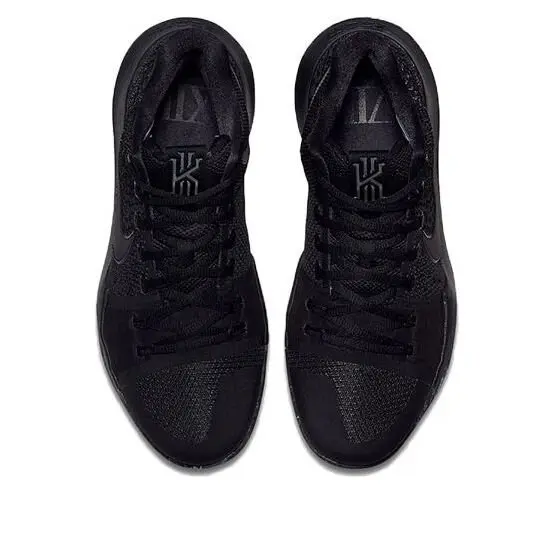 Nike Kyrie 3 Ep "marble" Basketball Sneakers - Triple Black