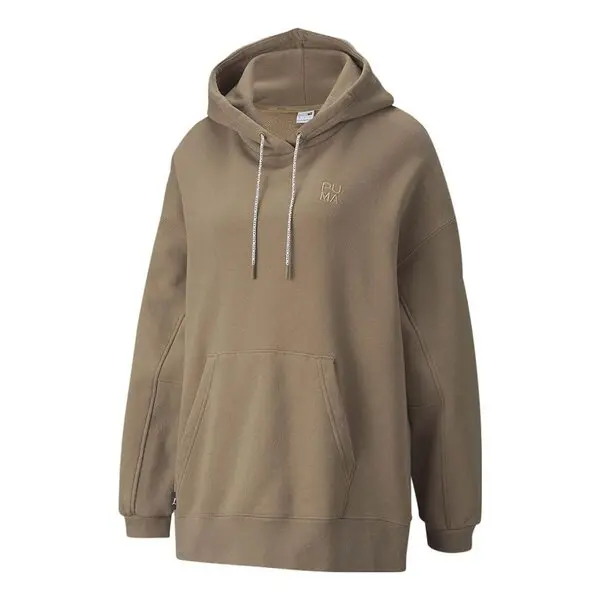 PUMA Infuse Pullover Hoodie - Brown