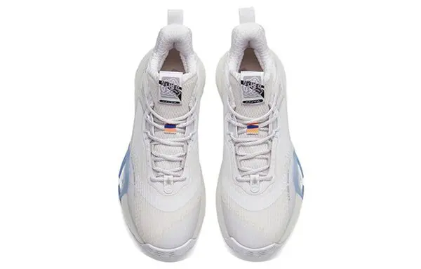 ANTA Bubble Bomb High Top Sneakers - White/cool Grey