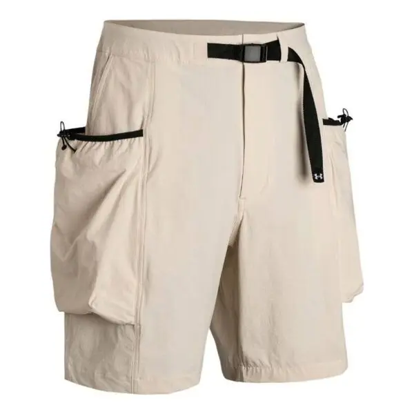 Under Armour Cargo Shorts With Belt - Tan