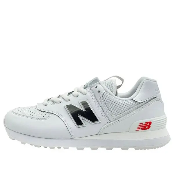 NEW BALANCE 574 Metallic Sneakers - White