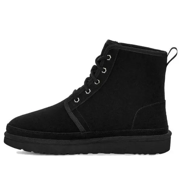 UGG Neumel High Lace Up Boots - Black
