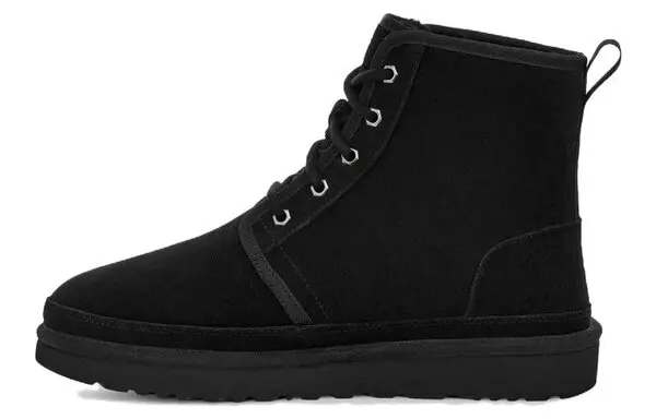 UGG Neumel High Lace Up Boots - Black