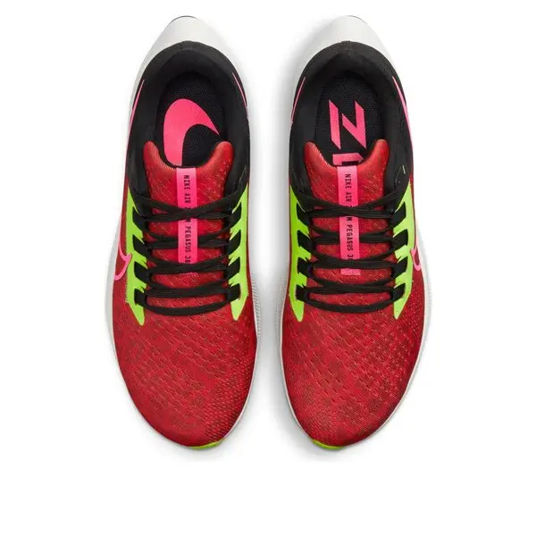 Nike Zoom Pegasus 38 Athletic Sneakers - Red/white