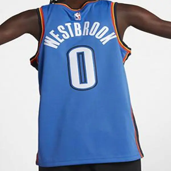 Nike Oklahoma City Thunder Russell Westbrook Swingman Jersey