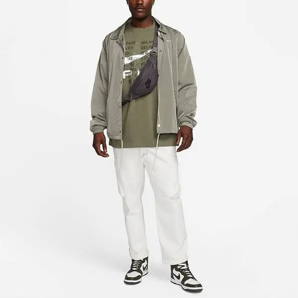 Nike Oversize T-shirt 'olive - Olive/green/multi-color