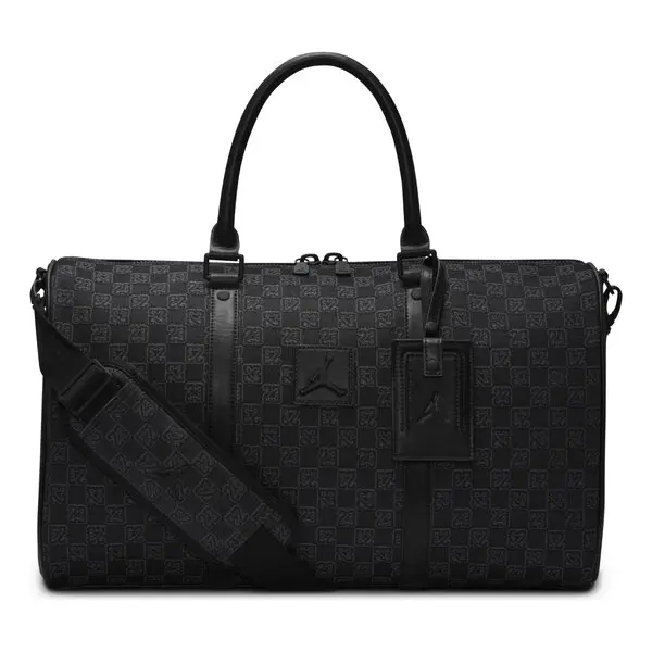 JORDAN Monogram Duffle Bag - Black