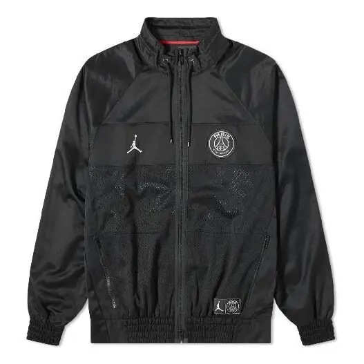 JORDAN X Psg Alphabet Print Zipper Jacket