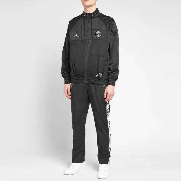 JORDAN X Psg Alphabet Print Zipper Jacket