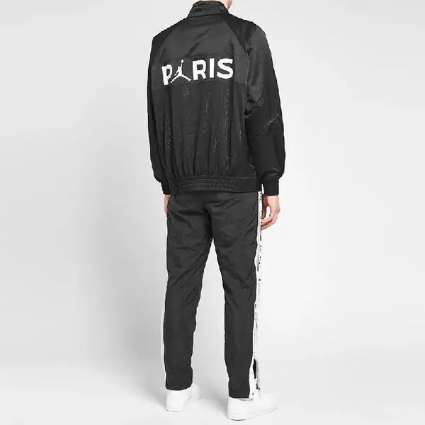 JORDAN X Psg Alphabet Print Zipper Jacket