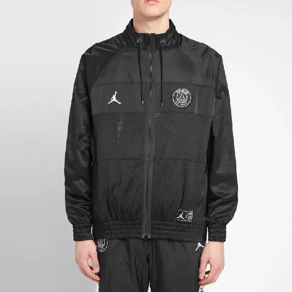 JORDAN X Psg Alphabet Print Zipper Jacket