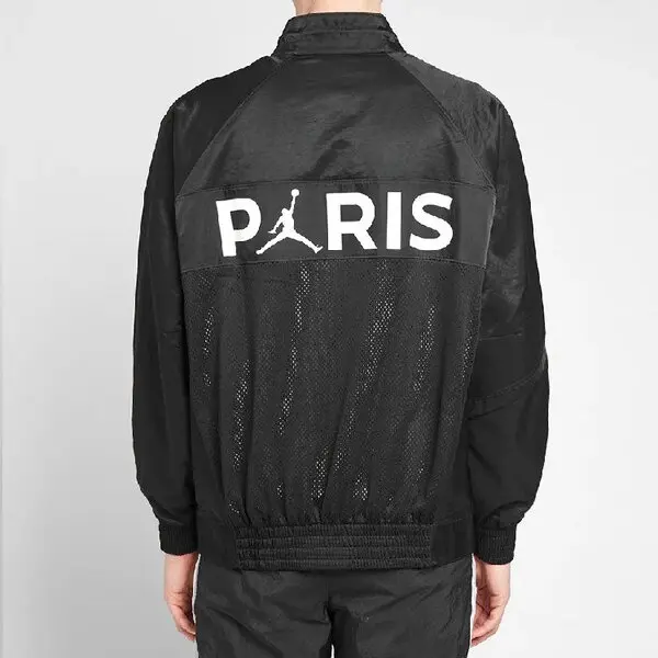JORDAN X Psg Alphabet Print Zipper Jacket