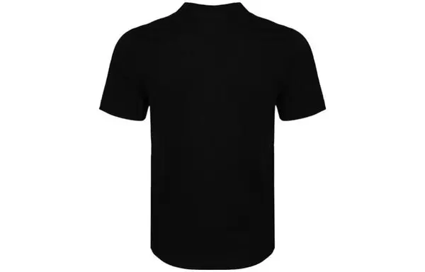 Nike Cartoon Shoes Box Logo Printing Round Neck Sports Short Sleeve Black T-shirt - Multi-color
