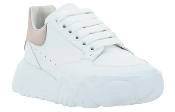 Alexander McQueen Oversized Court Trainer - White/patchouli