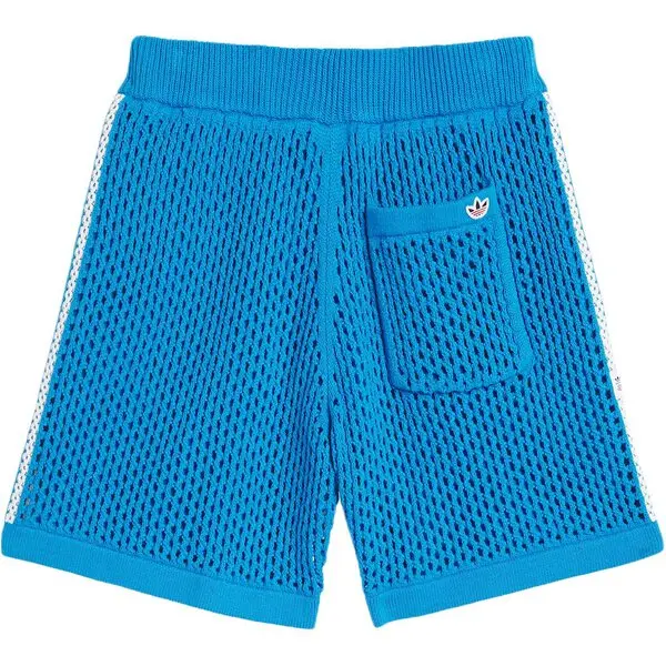 Adidas X Clot Fw24 Crochet Shorts - Blue