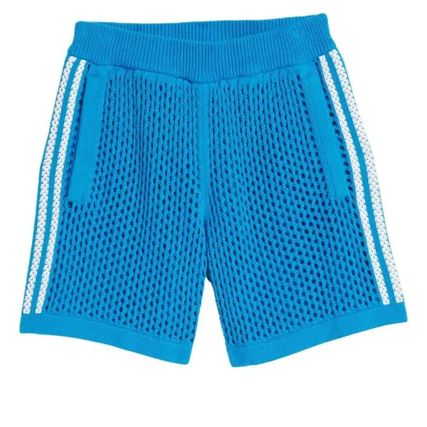Adidas X Clot Fw24 Crochet Shorts - Blue