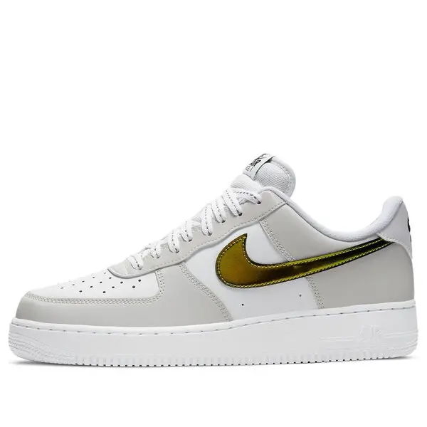 Nike Force 1 '07 Lv8 Sneakers - White/gold