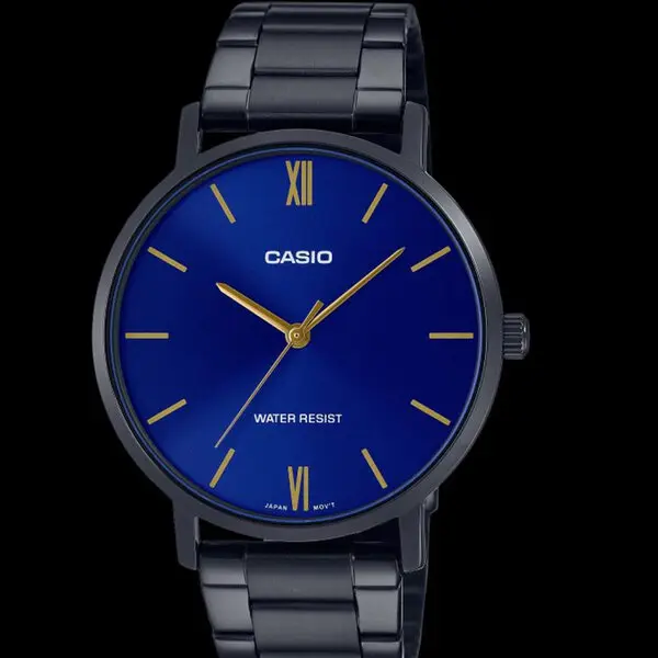 Casio Classic Minimalistic Analog Watch With Stainless Steel Strap