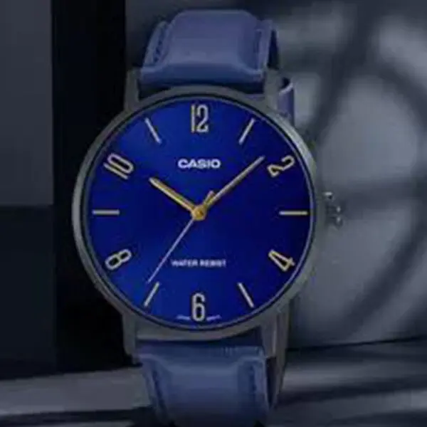 Casio Classic Minimalistic Analog Watch With Stainless Steel Strap